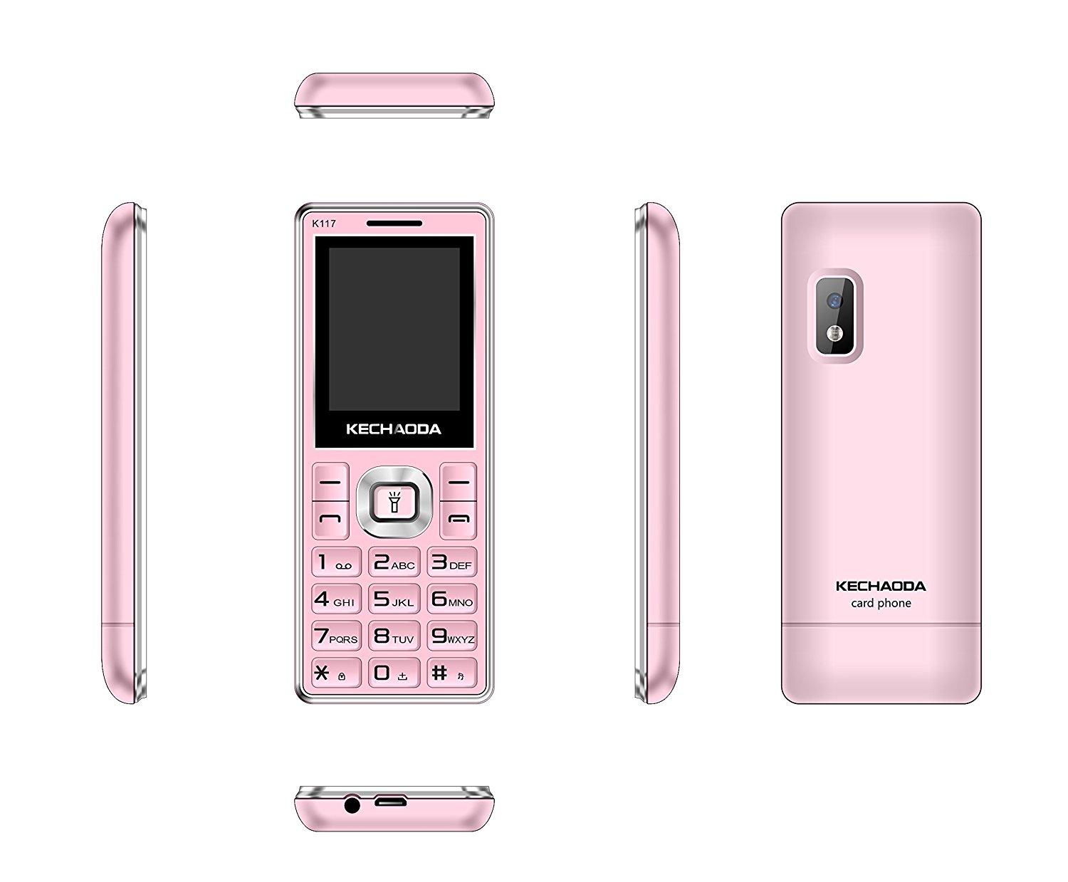 Buy KECHAODA K117 DUAL SIM SLIM DIARY PHONE WITH BLUETOOTH DIALER ...