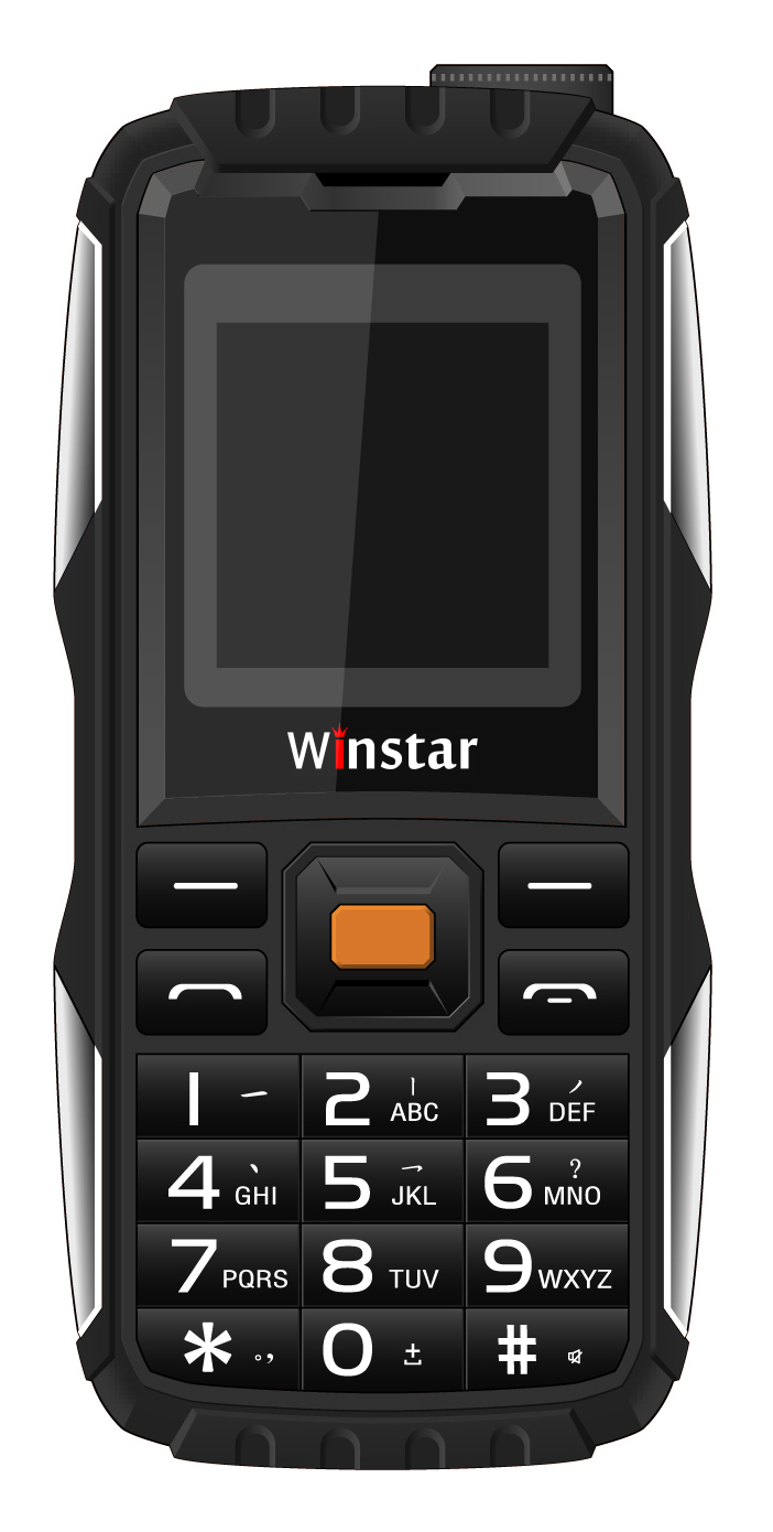 Buy Winstar W10 Feature Mobile Phone with Long Battery Life(2000 mAh ...