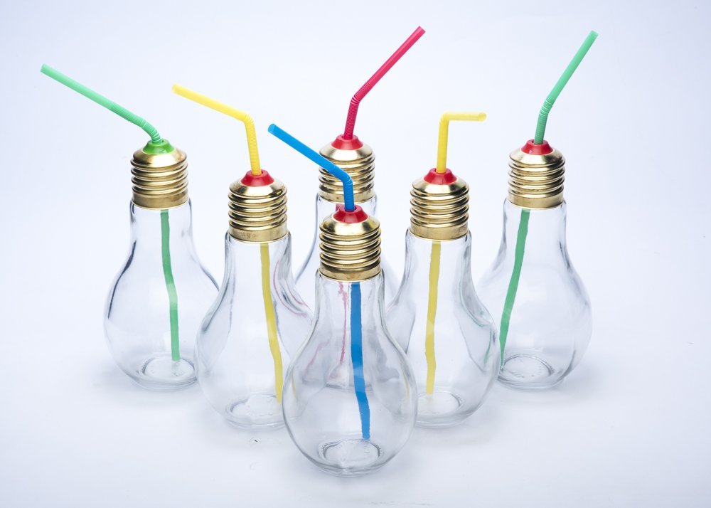 Buy Godskitchen 110ml (Set of 8) - Bulb Shape Stylish Food Grade ...