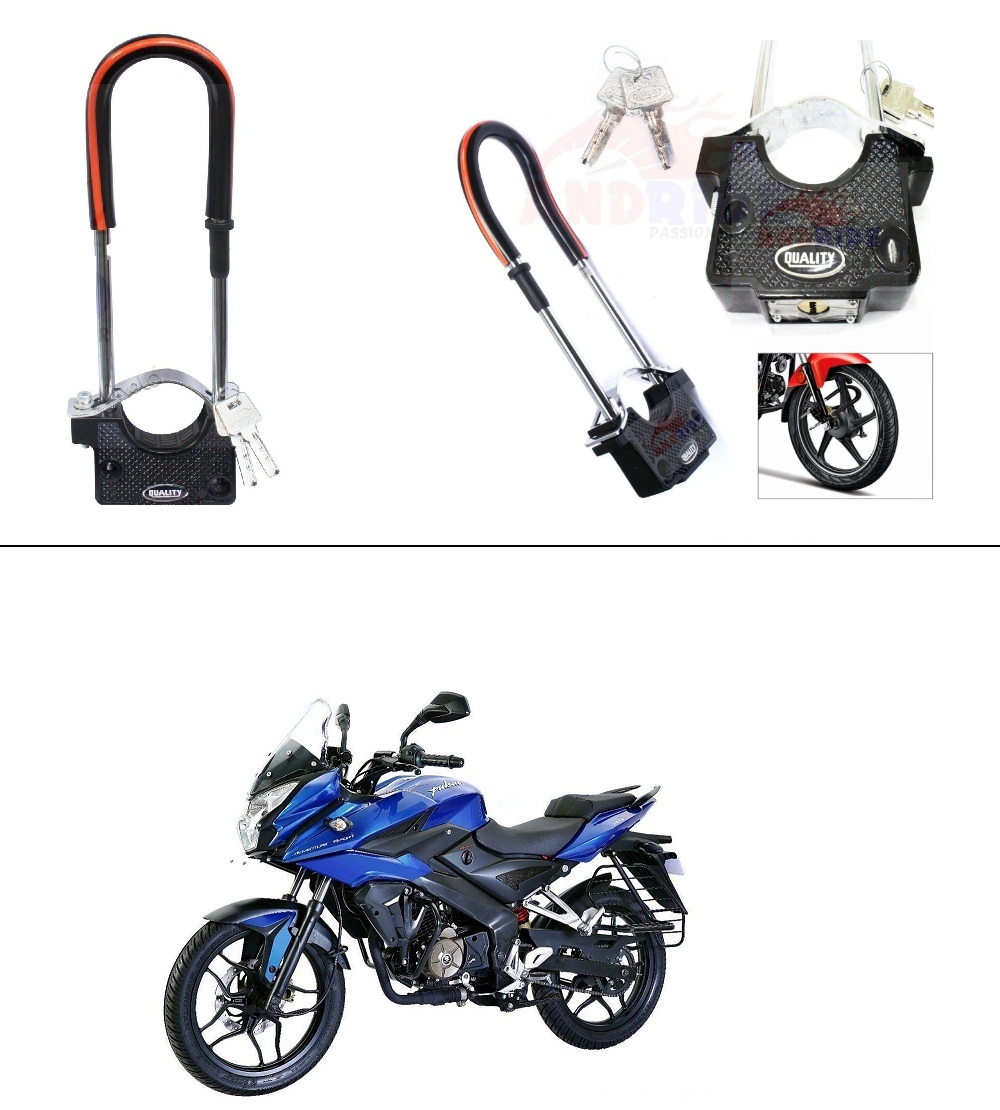 Buy AutoStark Heavy Duty U Lock , Shocker Lock With Transit Frame Mount ...