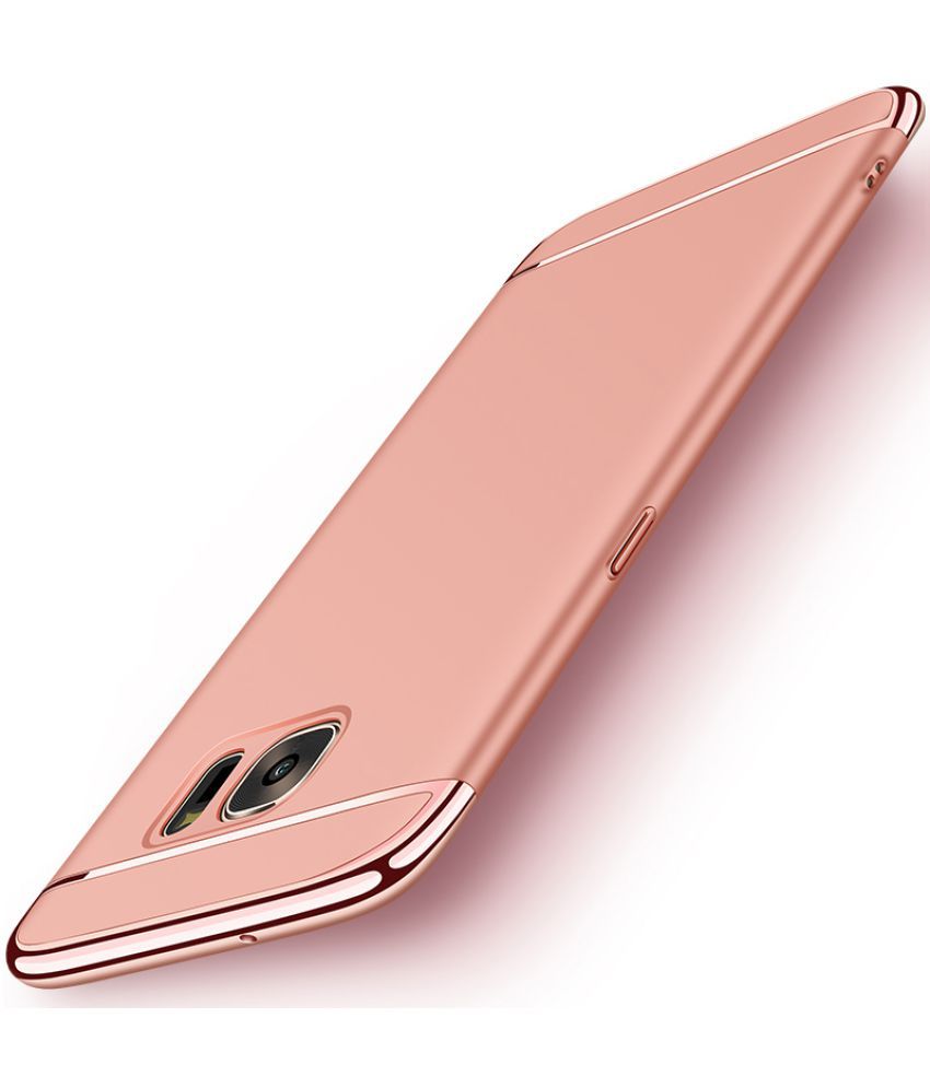 Buy Samsung Galaxy J7 Pro Plain Cases BeingStylish - Rose Gold Online ...
