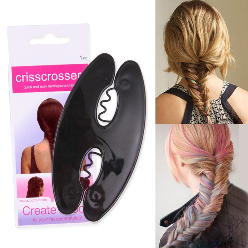Buy Lady Women Hair Braiding Tool Weave Braid Roller Hair Twist Styling ...