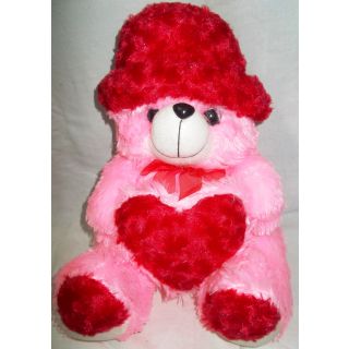 Teddy's Forever Cute Pink Teddy with Lovable heart