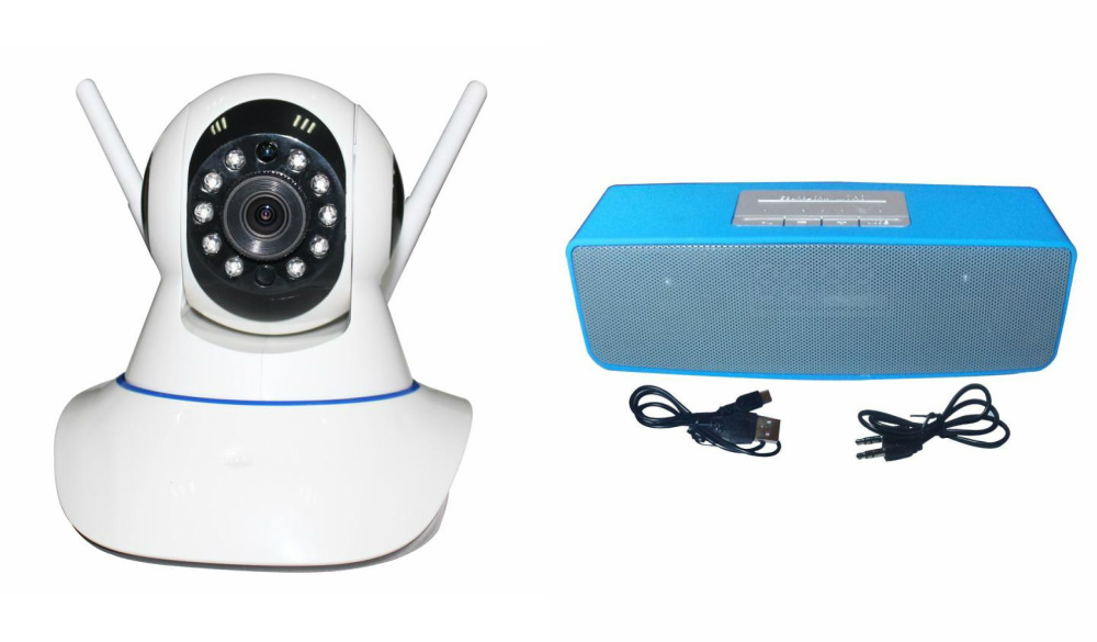 Buy Clonebeatz Wifi CCTV Camera and Box-2 Bluetooth Speaker for LG zero (Wifi CCTV Camera with ...