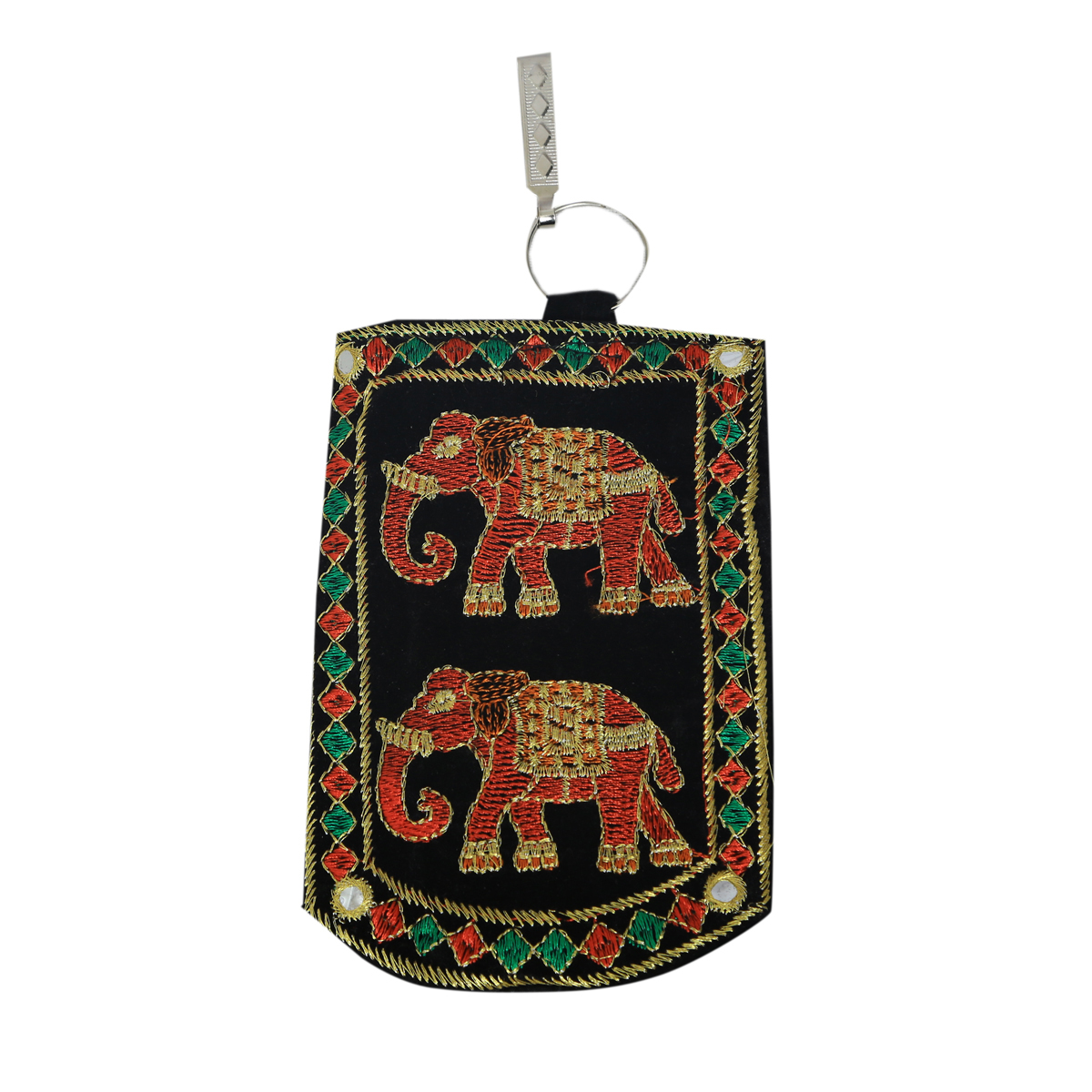 Buy Kuber Industries Designer Embroided Mobile-Phone Pouch Cover With ...