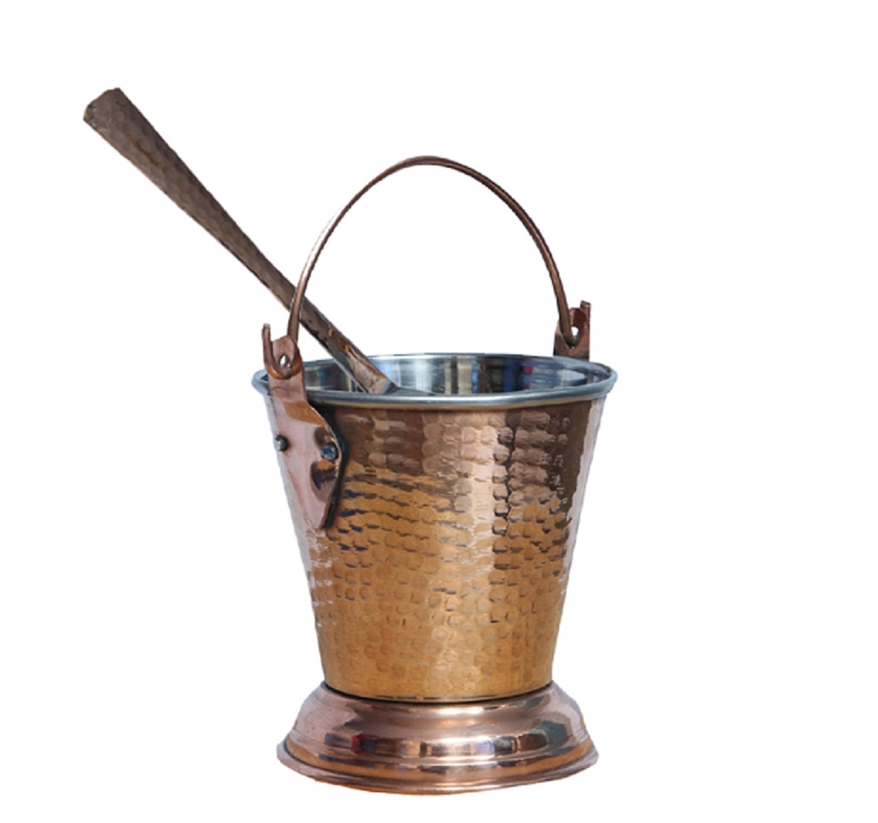 Buy Kuber Industries Handmade Hammered Copper Steel /Copper Gravy ...