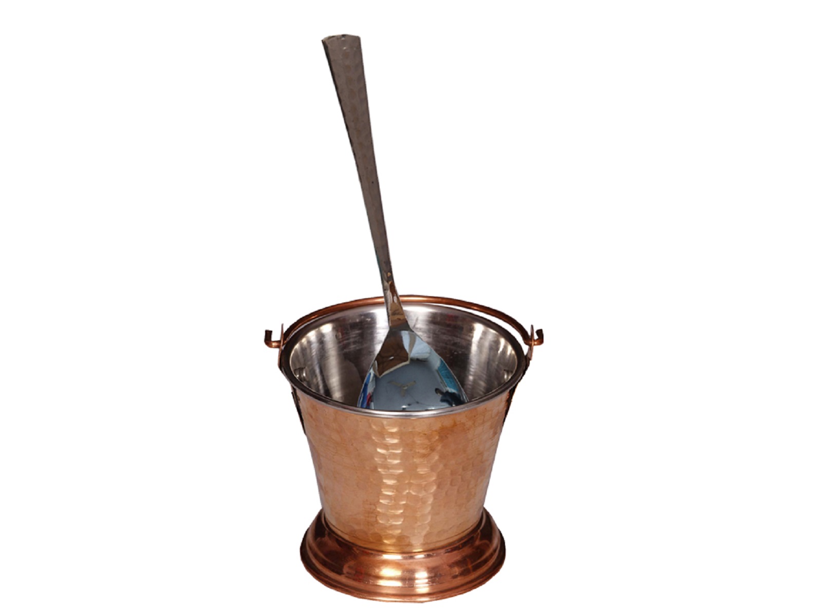 Buy Kuber Industries Handmade Hammered Copper Steel /Copper Gravy ...