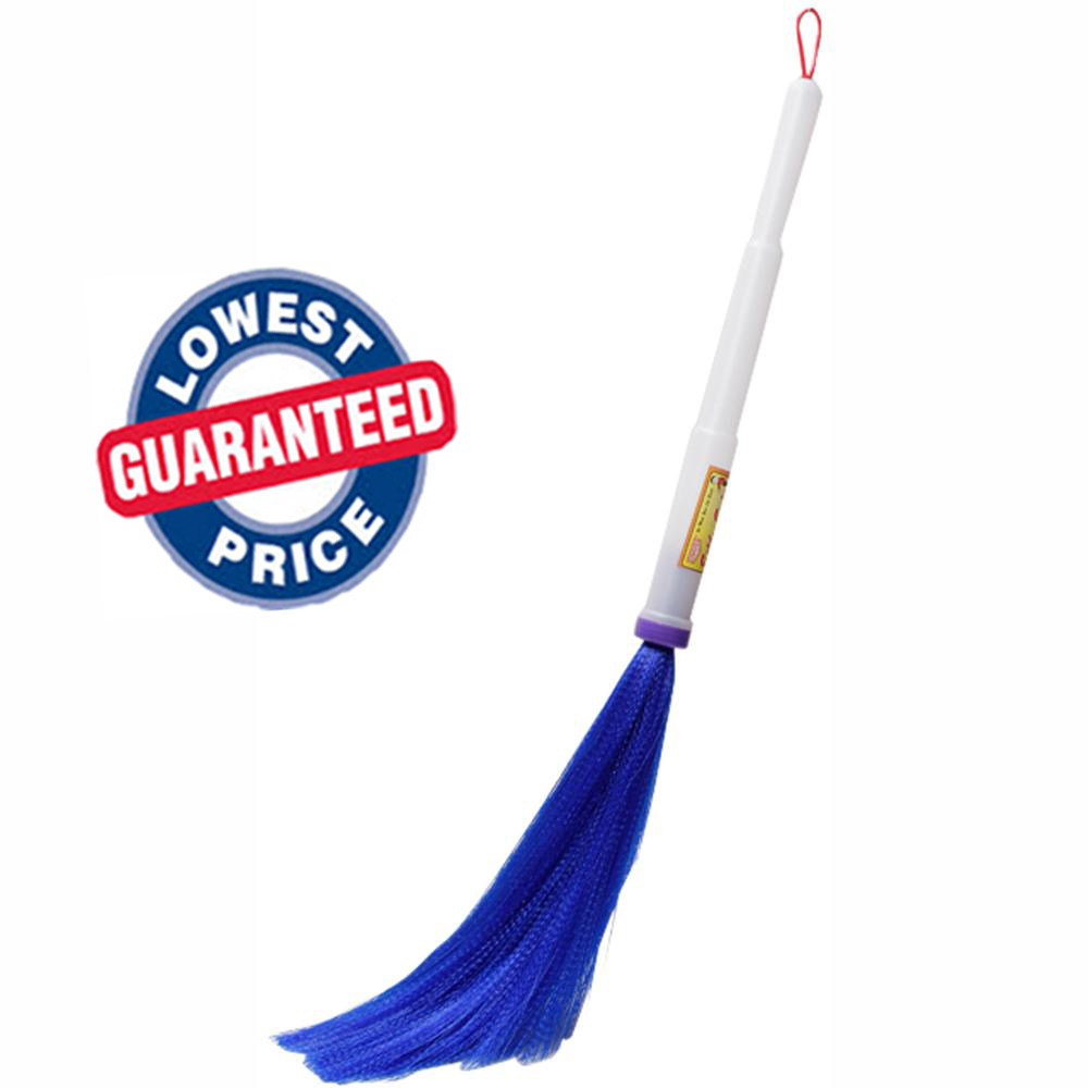 (Set Of 2) Broom Blue Plastic & Nylon Unique