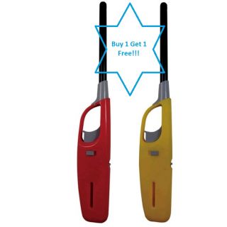 Utility Flame Gas Lighter,With Flame & Refillable (Set Of 2) Buy 1 get ...
