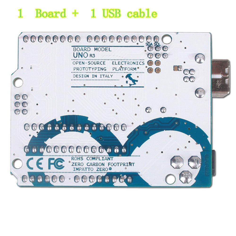 Shop Uno R3 Development Board Atmega328p Atmega16u2 With Usb Cable For