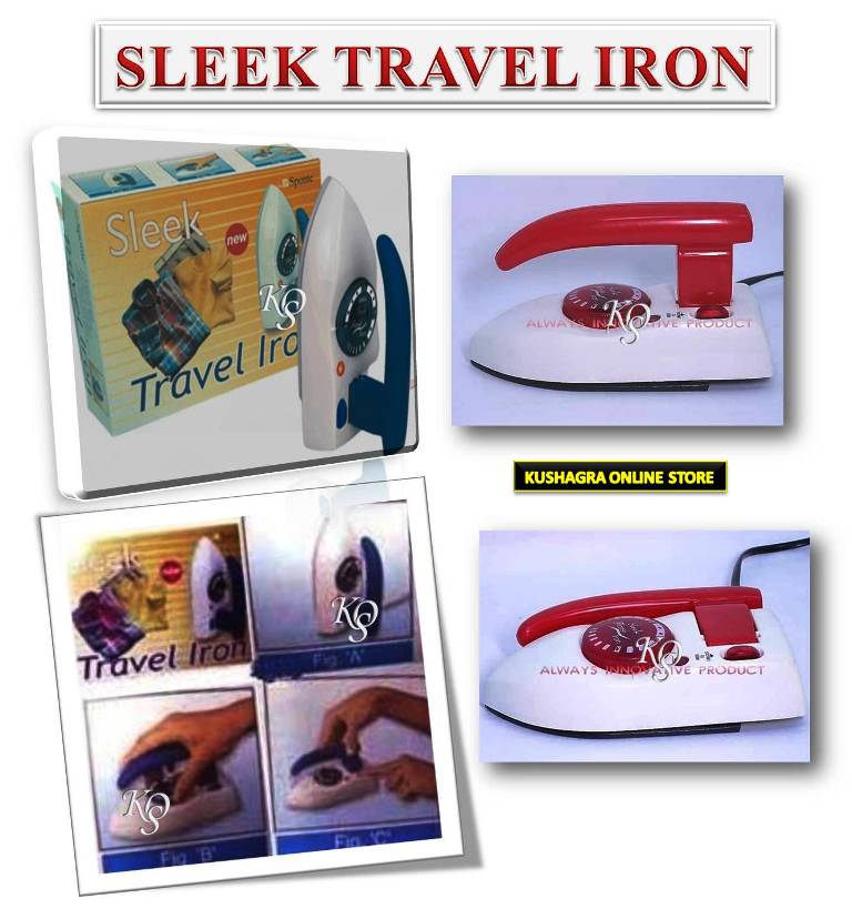 SLEEK FOLDING TRAVEL IRON