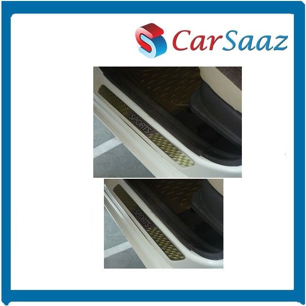 Shop Carsaaz premium Quality Universal "SPORTS" scuff Plate(4pcs) (For ...