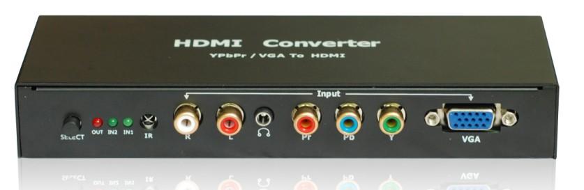 VGA /COMPONENT YpbPr to HDMI CONVERTER
