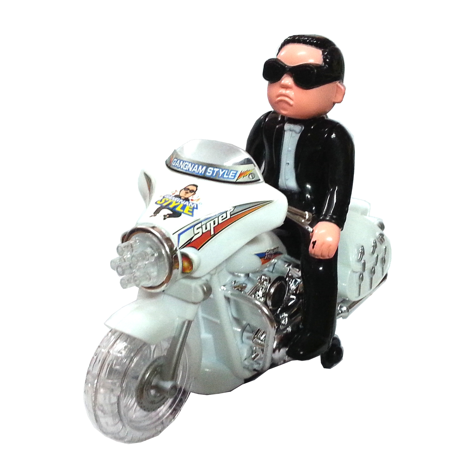 Latest Gangnam Style - Bike Rider Toy, Music Sing, Flashing light