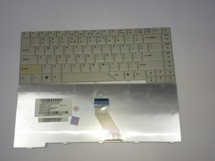 Acer laptop keyboard 4720white brand new