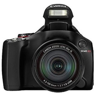 Canon PowerShot SX40 HS 12.1 MP 35x (Black)