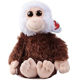 Ty Toys Classic Wildlife Dexter - Brown Monkey With White at Best ...
