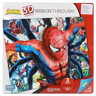 Mega Bloks Breakthrough - Spiderman 3D Puzzle (Level 3) - 300 Pieces In ...