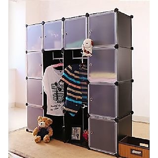 Buy PLASTIC WARDROBE CUPBOARD ALMIRAH -DLX- LKL-80 Online- Shopclues.com