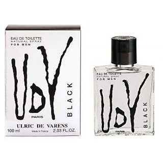 MEN PERFUME UDV BLACK BY ULRIC DE VARENS PERFUME-100ML MADE IN FRANCE - UDY