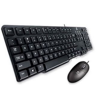 Logitech MK100 USB Keyboard Mouse Combo