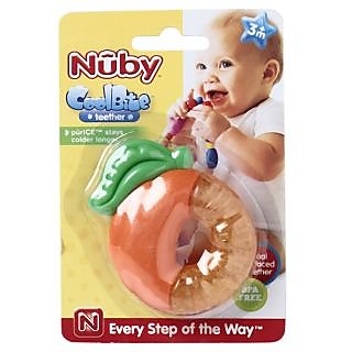 Online Nuby ICE Gel Fruit Teether - 1 pack Prices - Shopclues India