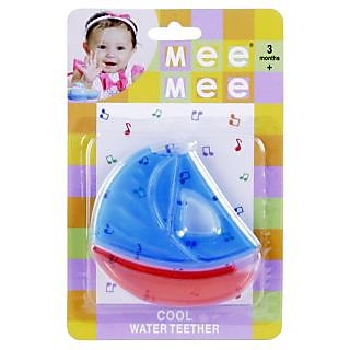 Online Mee Mee Water Filled Teether - Boat (Blue) Prices - Shopclues India