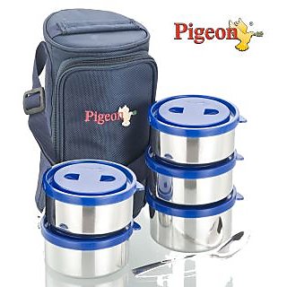Pigeon Classmate Lunch Box - 5 Prices in India- Shopclues- Online ...