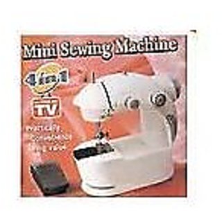 Mini Electric Sewing Machine With Battery / Electricity Power Mode And ...
