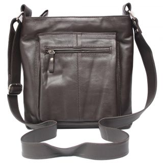 Chanter Designer Leather Unisex Brown Sling Bag | Buy laptop bag s ...