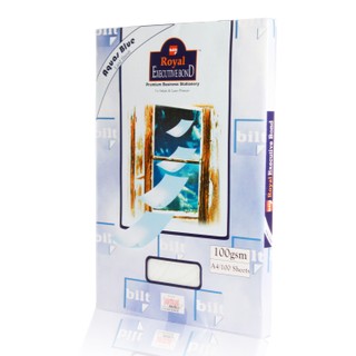 Bilt Royal Executive Bond Paper A4 Aquas Blue 100 Gsm 500 Sheets