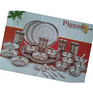 Pigeon 28Pcs Deluxe Dinner Set | Buy Online at shopclues.com