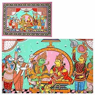 Ramayana : Pattachitra Paintings