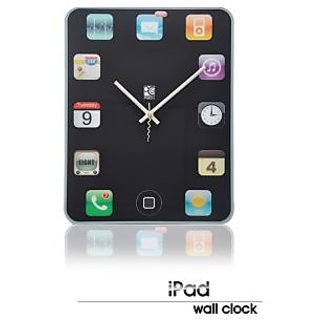 Ipad Iphone wall hanging analog clock designer clocks watch home office ...