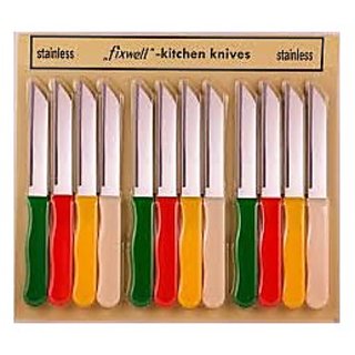 Fixwell Stainless Steel Knives Set - 12 Pcs