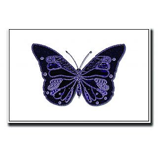 Beautiful purple butterfly Poster