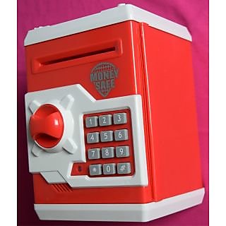 MONEY SAFE ATM Machine piggy bank for kids open with secret code ...