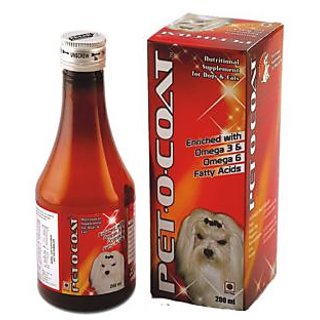 Pet-O-Coat Dog And Cat Nutritional Syrup 200 Ml