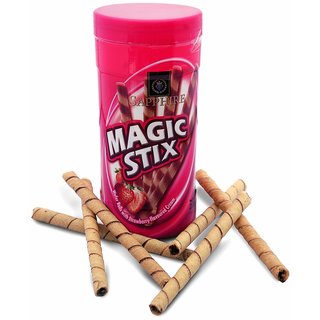Strawberry Flavour Sapphire Magic Stix Wafer Rolls 122