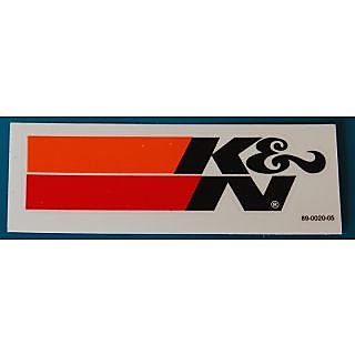 Original K&N Logo Decals Sticker Car Bike supplied along with K&N Air ...