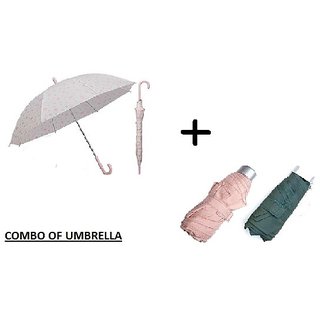 Umbrella combo (1 folding umbrella+1 kids doted umbrella)