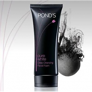Pond's Pure White Deep Cleansing Facial Foam Face Wash(100G)