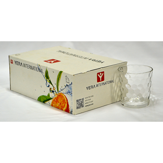 Yera Glassware Cool Wave Magic Tumbler - TC09W-P27 - (6 pieces,250 ml )