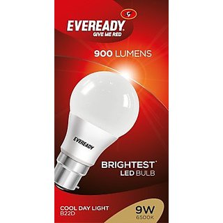 Eveready 9w LED Bulb (Regular White Light) 1 Piece