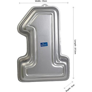 Buy Aluminium Cake Mould Pans No.1 Pan 1 Kg. Cake Online @ ₹279 from ...