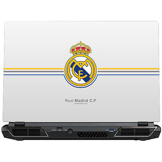 Shop SkinShack Real Madrid CF Grey Laptop Skin Online - Shopclues