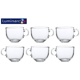 Luminarc Tempered Evolution 90 ML 6 PCS Tea Cup Set