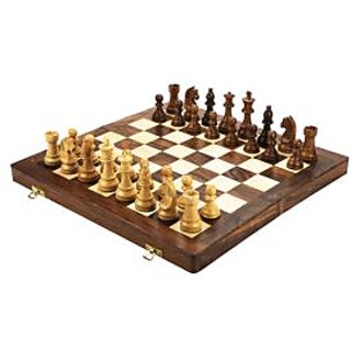 Chess Board/Set - Sheeshamwood Chess Board - CNC-T-2 - By CHESSNCRAFTS