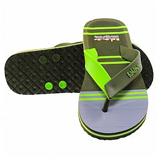 Buy Relaxo Bahamas Mens Olive Slippers Online @ ₹310 from ShopClues