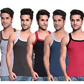 Buy Amul macho spotro men vest (pack of 5 ) Online @ ₹679 from ShopClues